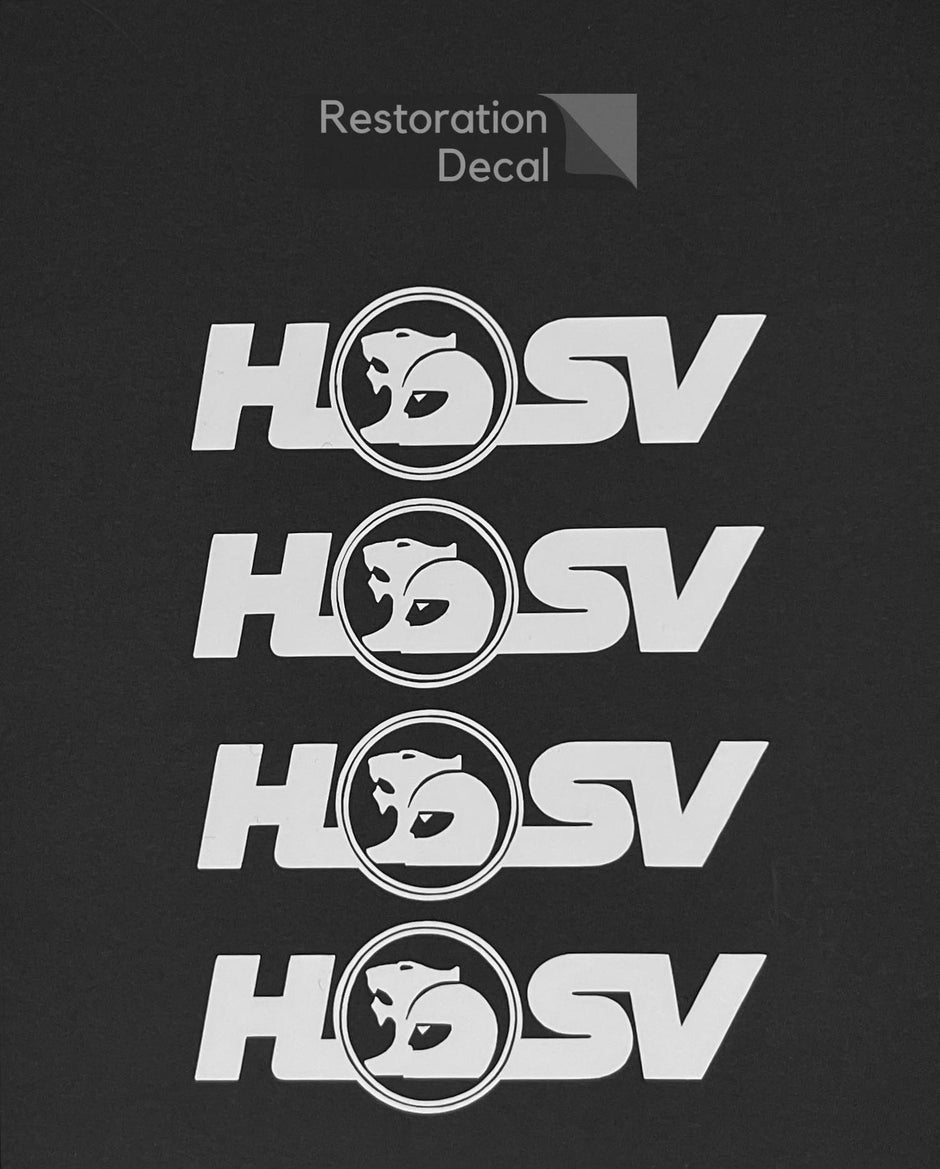 Holden HSV – Restoration Decal